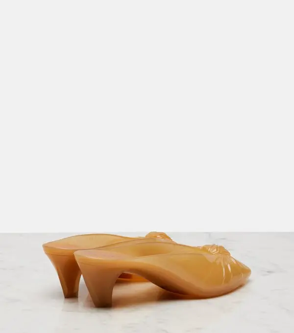 Chloé Jelly Mules - Brown