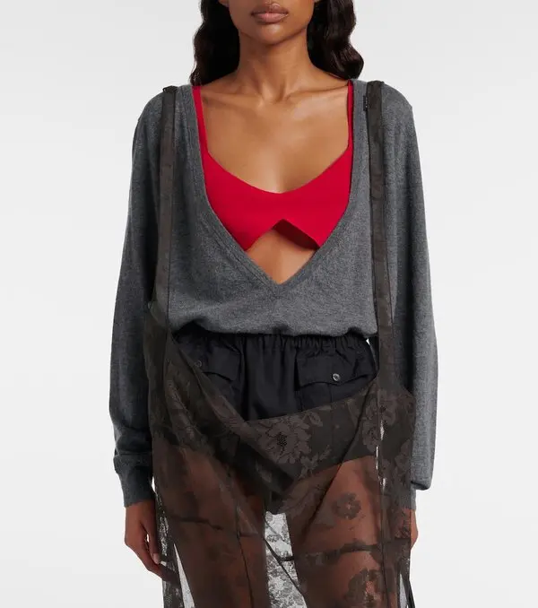 Prada Cashmere Sweater - Grey