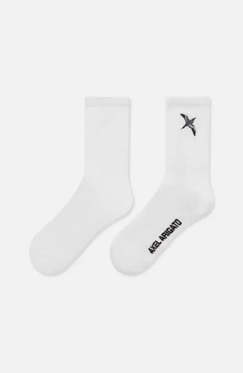 Axel Arigato Bee Bird Tube Socks - White