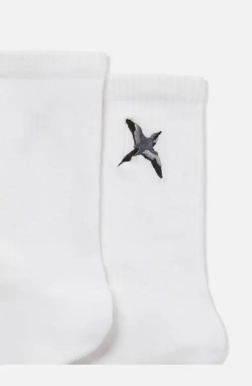 Axel Arigato Bee Bird Tube Socks - White
