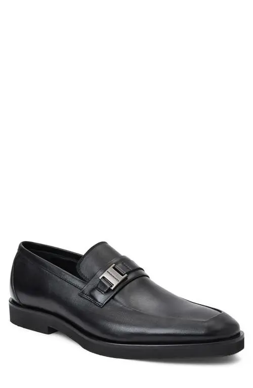 Bruno Magli Roma Bit Loafer - Black Calf