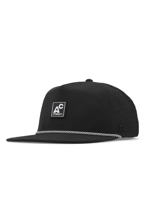 MELIN Coronado Packable Hydro Snapback Ball Cap - Black