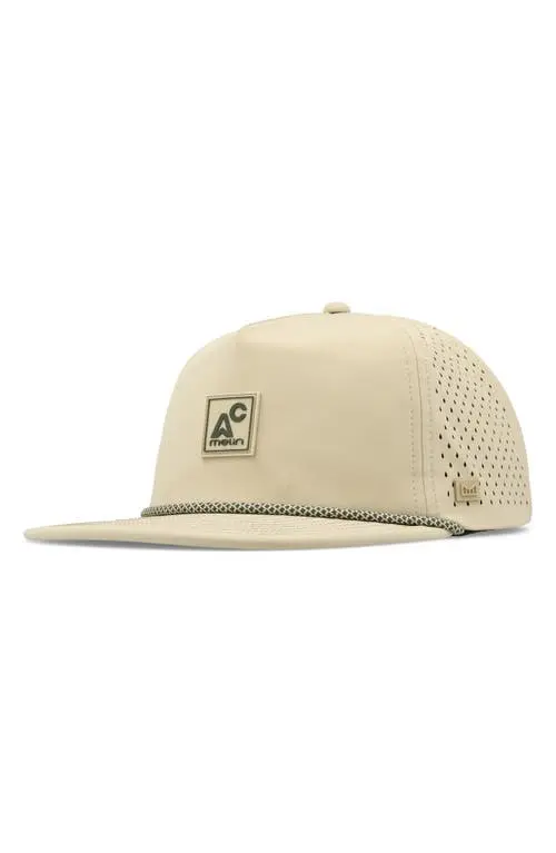 MELIN Coronado Packable Hydro Snapback Ball Cap - Sand