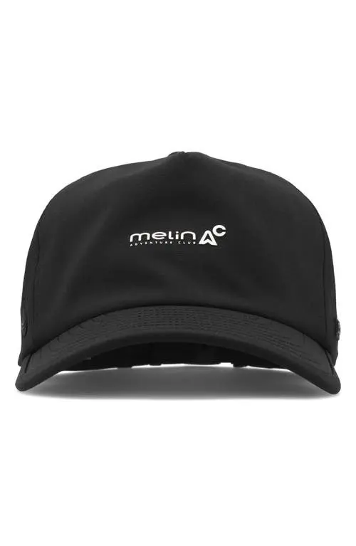 MELIN Odysea Packable Hydro Snapback Cap - Black