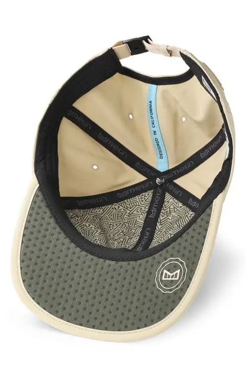MELIN Legend Packable Hydro Snapback Cap - Sand