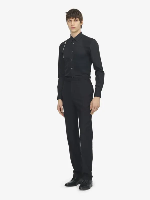 Alexander McQueen Harness Shirt - Black