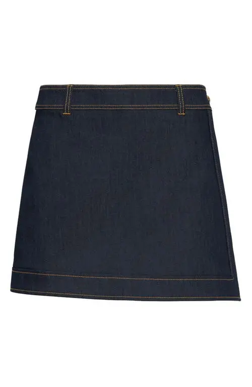 Cinq À Sept Larsa Denim Skort - Indigo