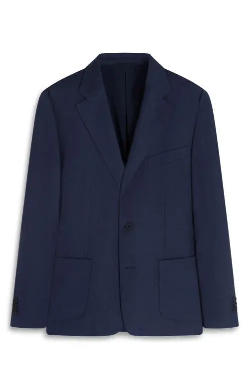 Bugatchi Aerolinen Linen Blend Sport Coat - Navy