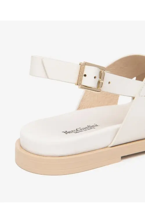 NEROGIARDINI Slingback Sandal - Cream