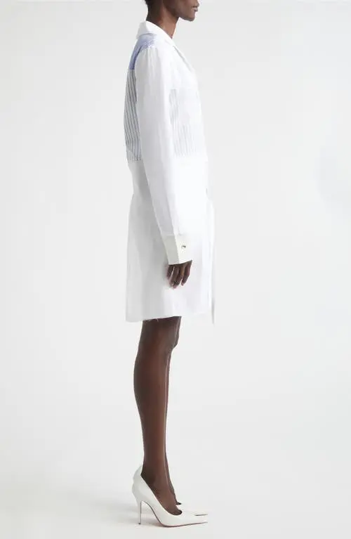 JASON WU Collage Mixed Media Shirtdress