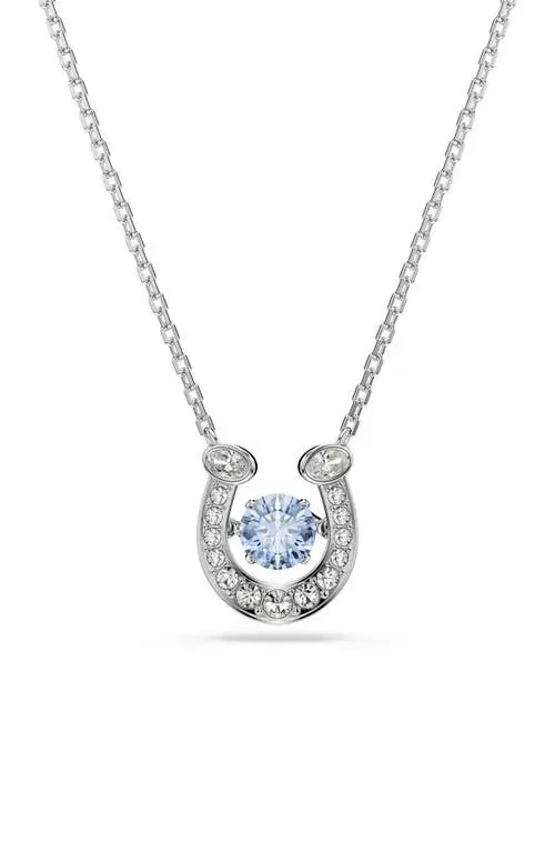 SWAROVSKI Symbolica Pendant Necklace - Blue/silver