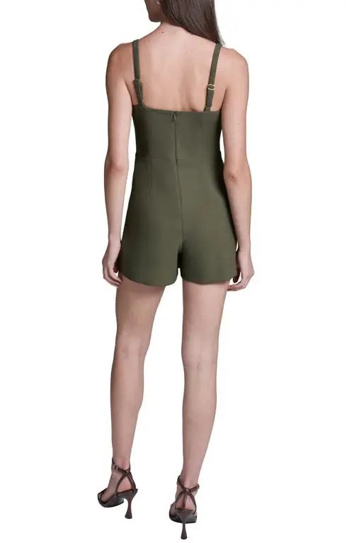 Bcbgmaxazria Square Neck Romper