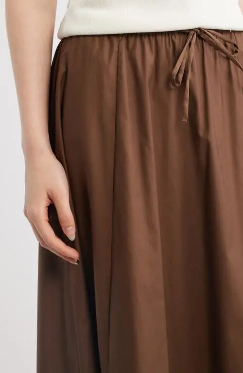 REFORMATION Cleo Midi Skirt - Pinecone