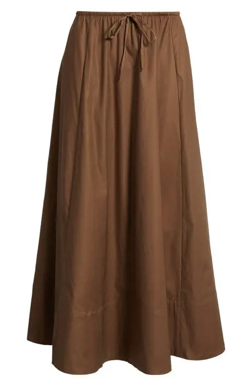 REFORMATION Cleo Midi Skirt - Pinecone