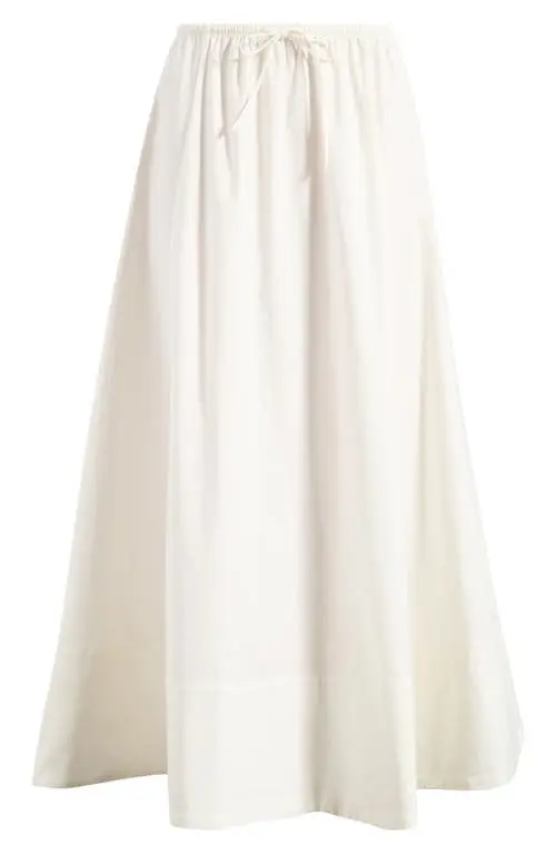 REFORMATION Cleo Midi Skirt - White