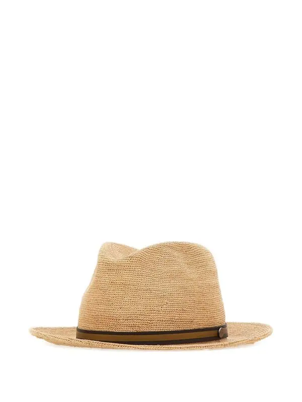 Borsalino Argentina Rafia Hat - Beige