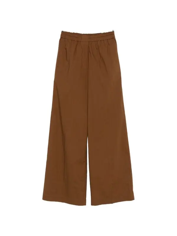 FORTE_FORTE Cotton Trousers - Brown