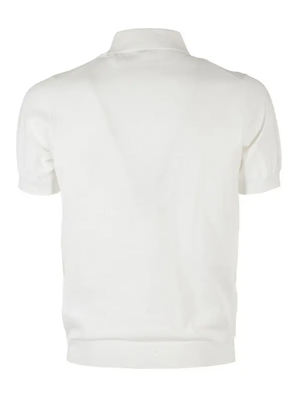 PAOLO PECORA Cotton Polo Shirt - White