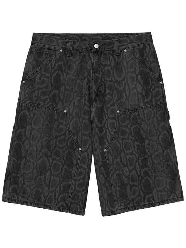 Carhartt Work In Progress Bermuda Og Double Knee - Black