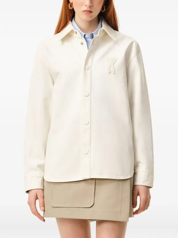 AMI Paris Overshirt With Logo