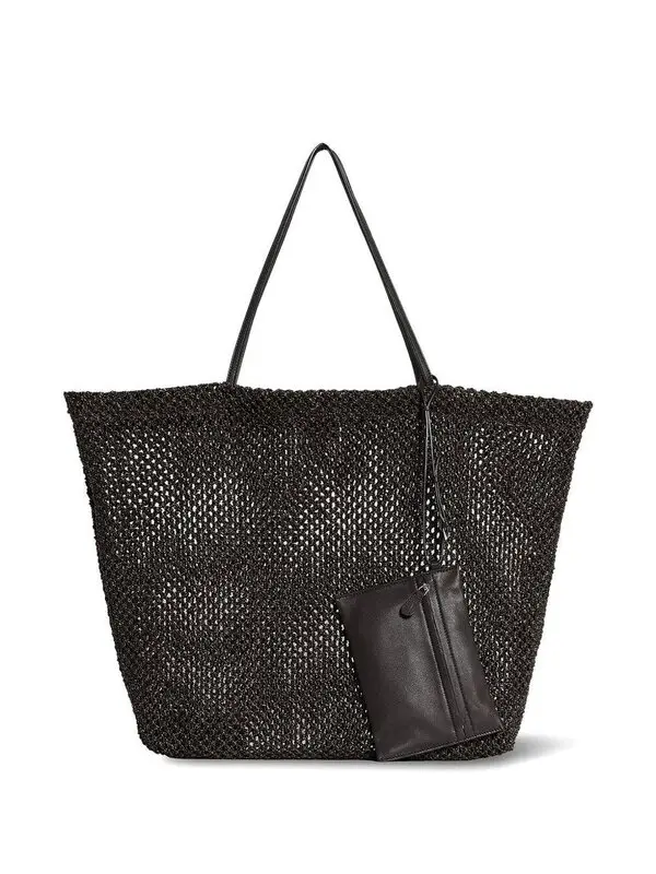 THE ROW Barn Raffia Tote Bag