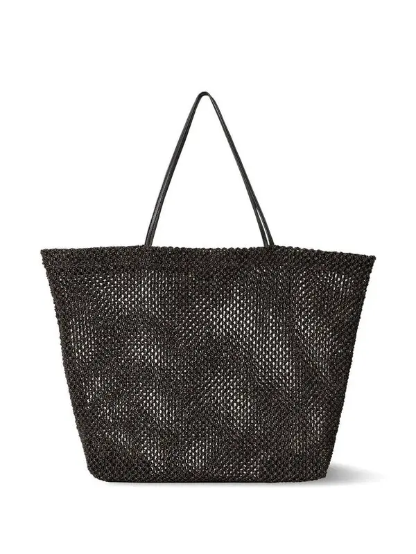 THE ROW Barn Raffia Tote Bag