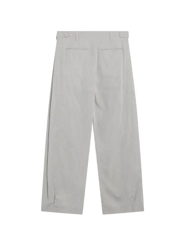 THE ROW Iven Nylon And Silk Trousers - Grey