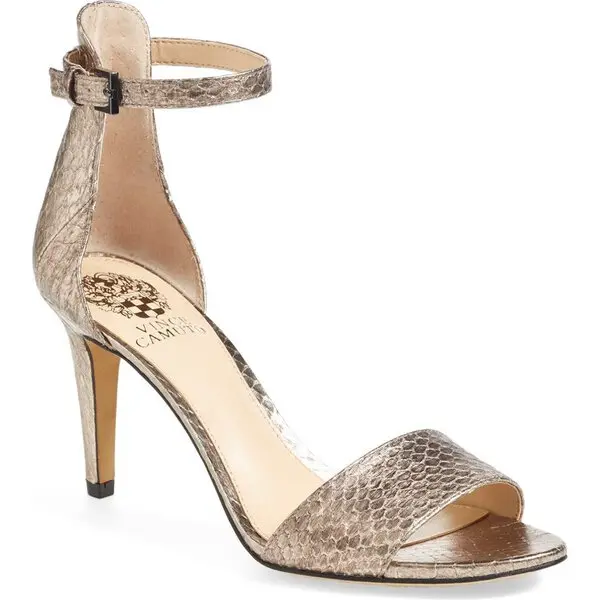 Vince Camuto Ankle Strap Sandal - Silver