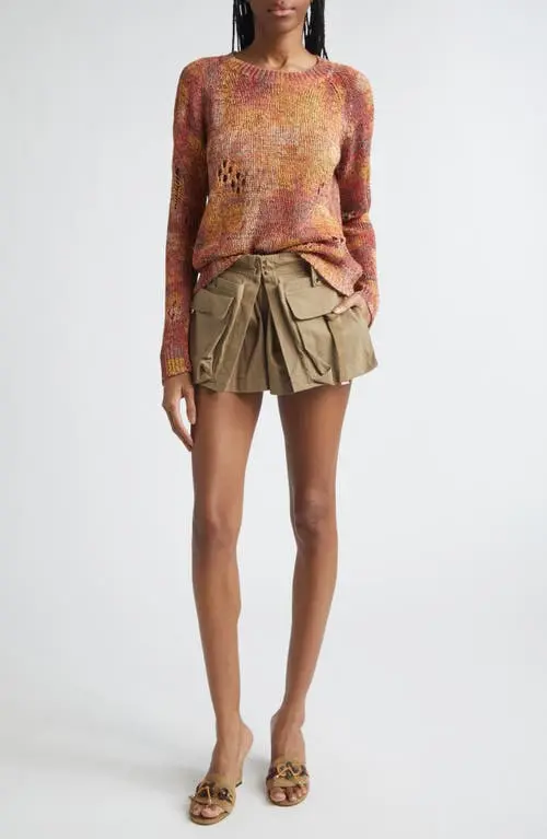 Isabel Marant Haby Openwork Ladder Stitch Sweater