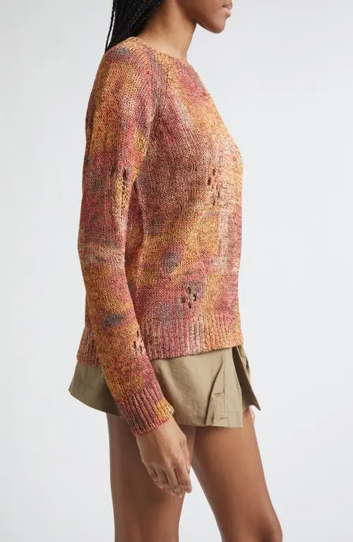 Isabel Marant Haby Openwork Ladder Stitch Sweater
