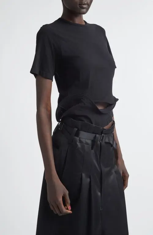 Junya Watanabe Wired Cutout Mesh T-shirt