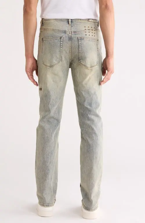 Ksubi Chitch Sture Trashed Idols Slim Tapered Leg Jeans