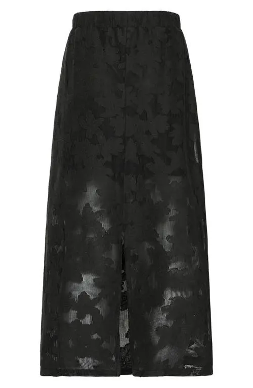 ICHI Lace Maxi Skirt