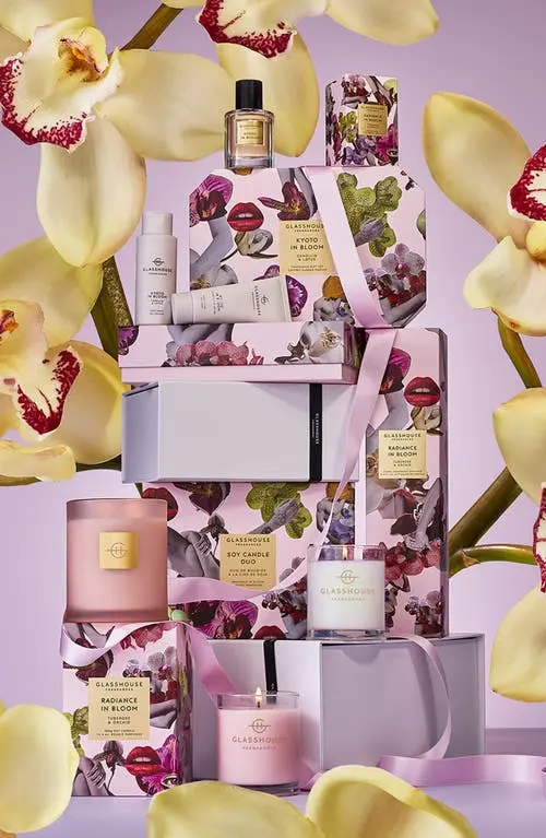 GLASSHOUSE FRAGRANCES Radiance In Bloom Reed Diffuser