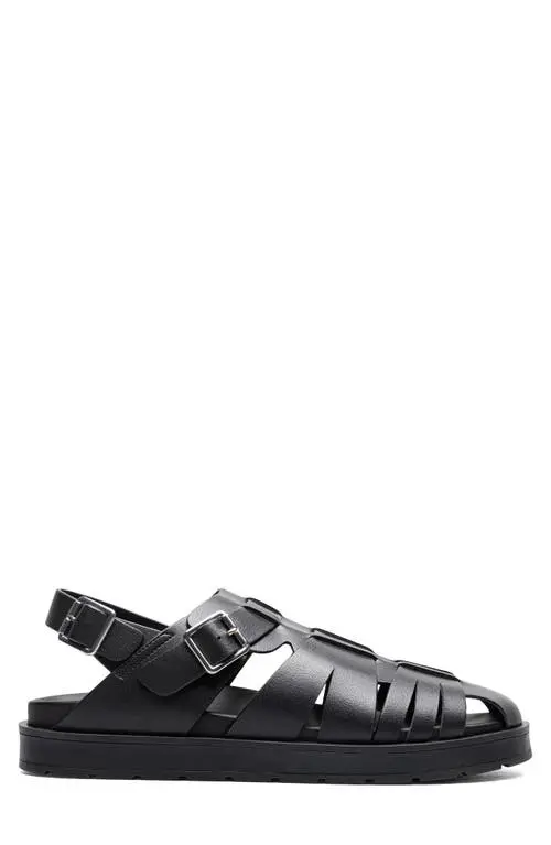 STACY ADAMS Largo Fisherman Sandal - Black