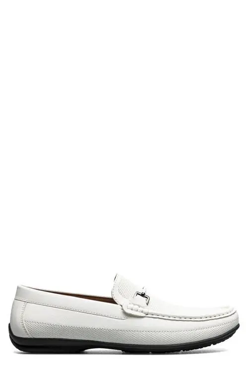 STACY ADAMS Colton Bit Loafer - White
