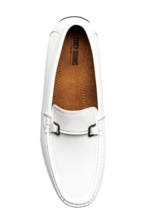 STACY ADAMS Colton Bit Loafer - White