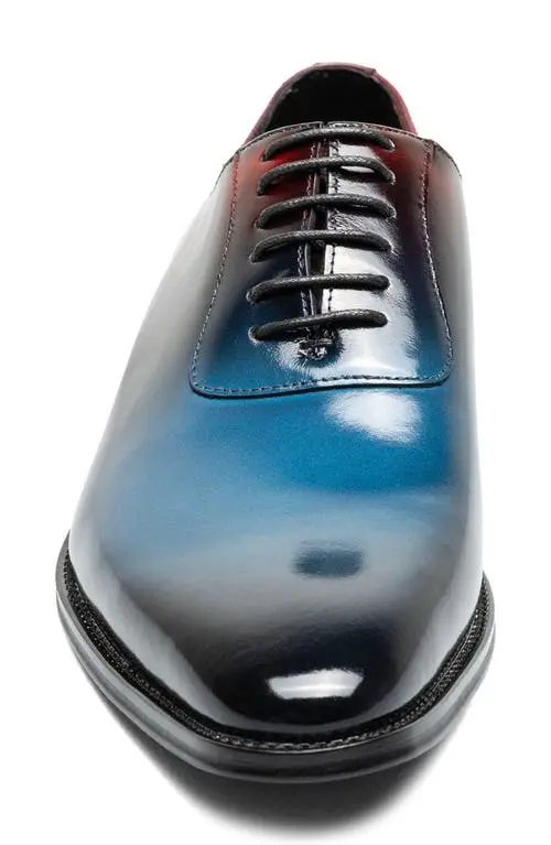 STACY ADAMS Shaffer Plain Toe Oxford - Navy Multi