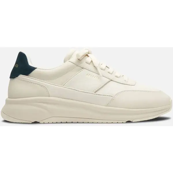 Axel Arigato Genesis Neo Leather Runners - Off White/blue