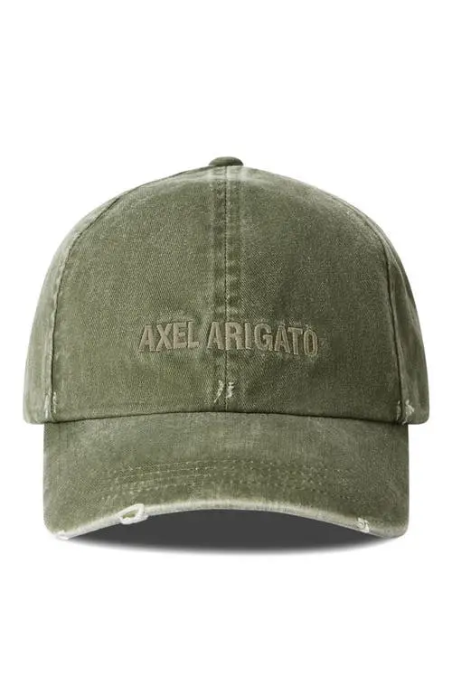 Axel Arigato Aa Logo Cap - Green