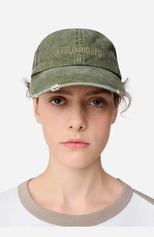 Axel Arigato Aa Logo Cap - Green