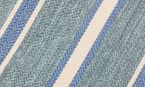 David Donahue Stripe Neck Tie - Green
