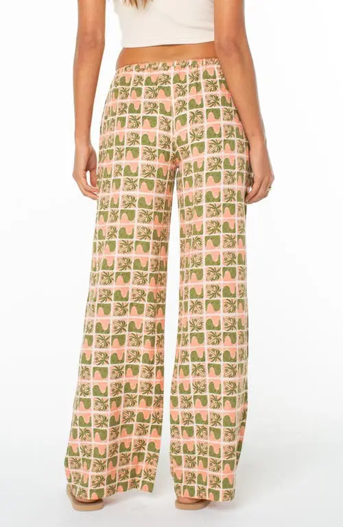 Roxy Iyla Printed Wide-leg Drawstring Pants