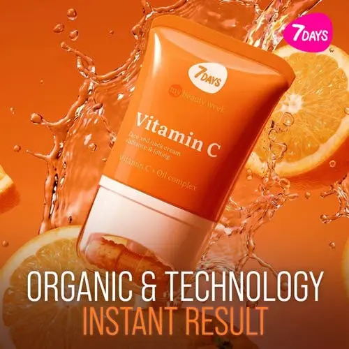 7DAYS Vitamin C Gua Sha Roller Neck Wrinkle Creamradiance Face Cream