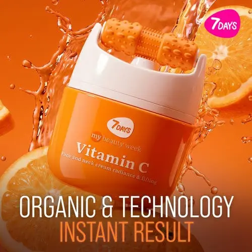7DAYS Vitamin C Gua Sha Roller Neck Wrinkle Creamradiance Face Cream