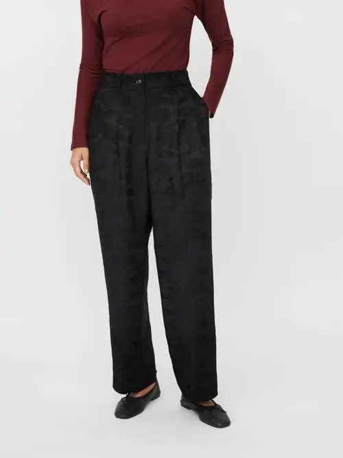 MASAI COPENHAGEN Jacquard Textured Pants