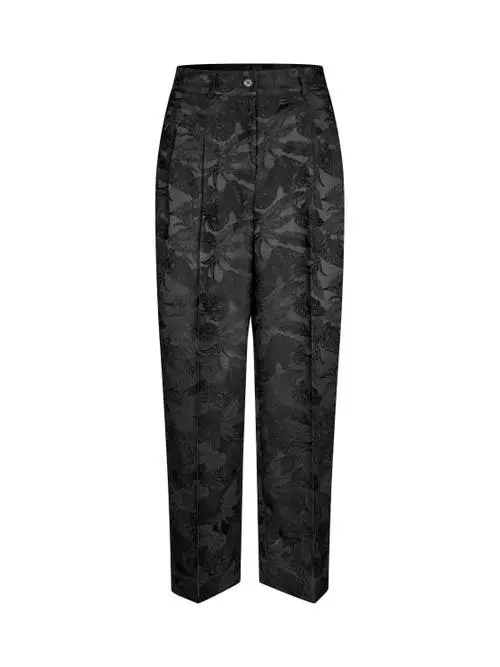 MASAI COPENHAGEN Jacquard Textured Pants