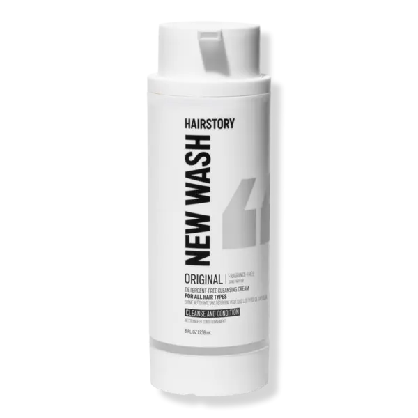 HAIRSTORY New Wash Original Fragrance-free Cleansing & Conditioning Cream For All Hair Types - One-color