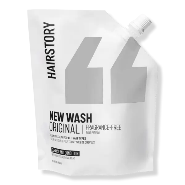 HAIRSTORY New Wash Original Fragrance-free Cleansing & Conditioning Cream For All Hair Types - One-color