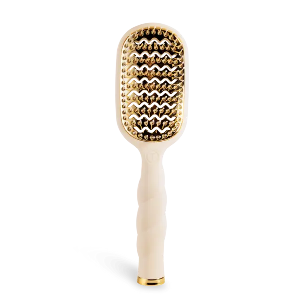 TELETIES Vented Hair Brush - Tan